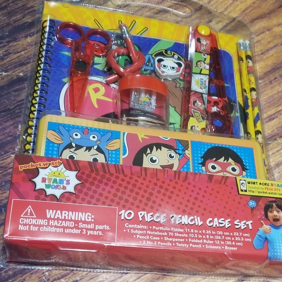 Ryans world | Toys | Ryans World Stationery Set Piece With Ryans World ...